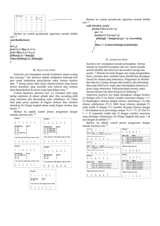Algoritma Sorting | PDF