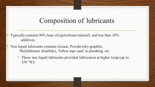 Lubricant | DOCX