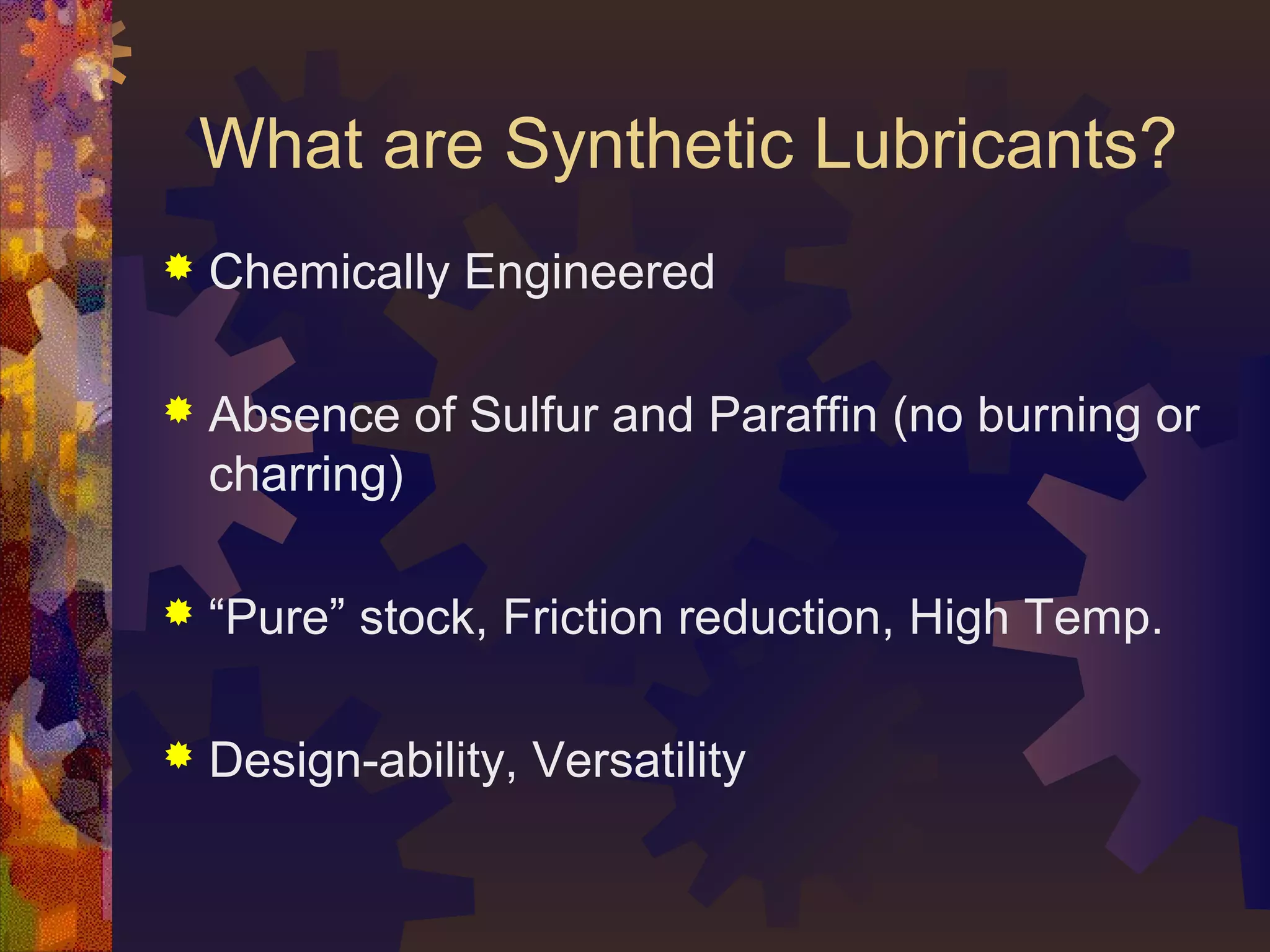 Lubricant additives | PPT