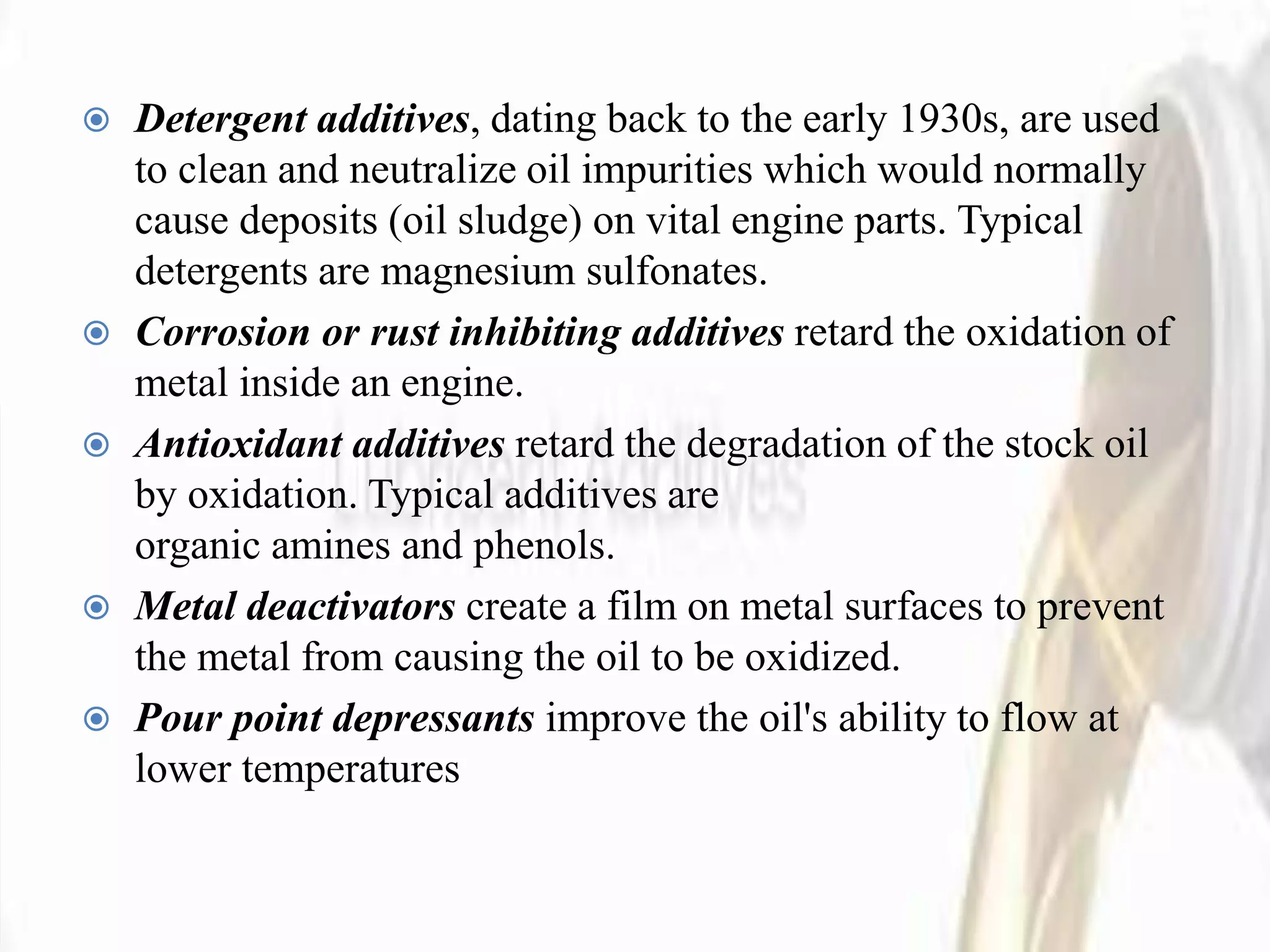 Lubricant additives | PPTX