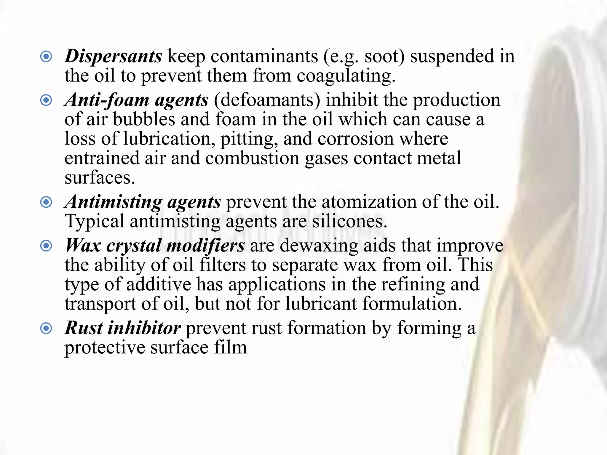 Lubricant additives | PPTX