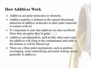 Lubricant additives | PPTX