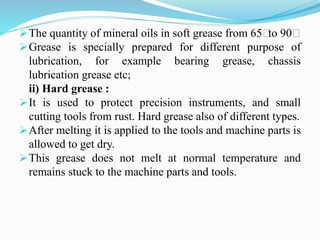 Lubricant and coolant | PPTX