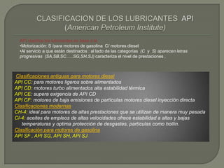 Lubricantes | PPTX