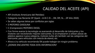 LUBRICANTES PARA MOTORES A GASOLINA.pptx