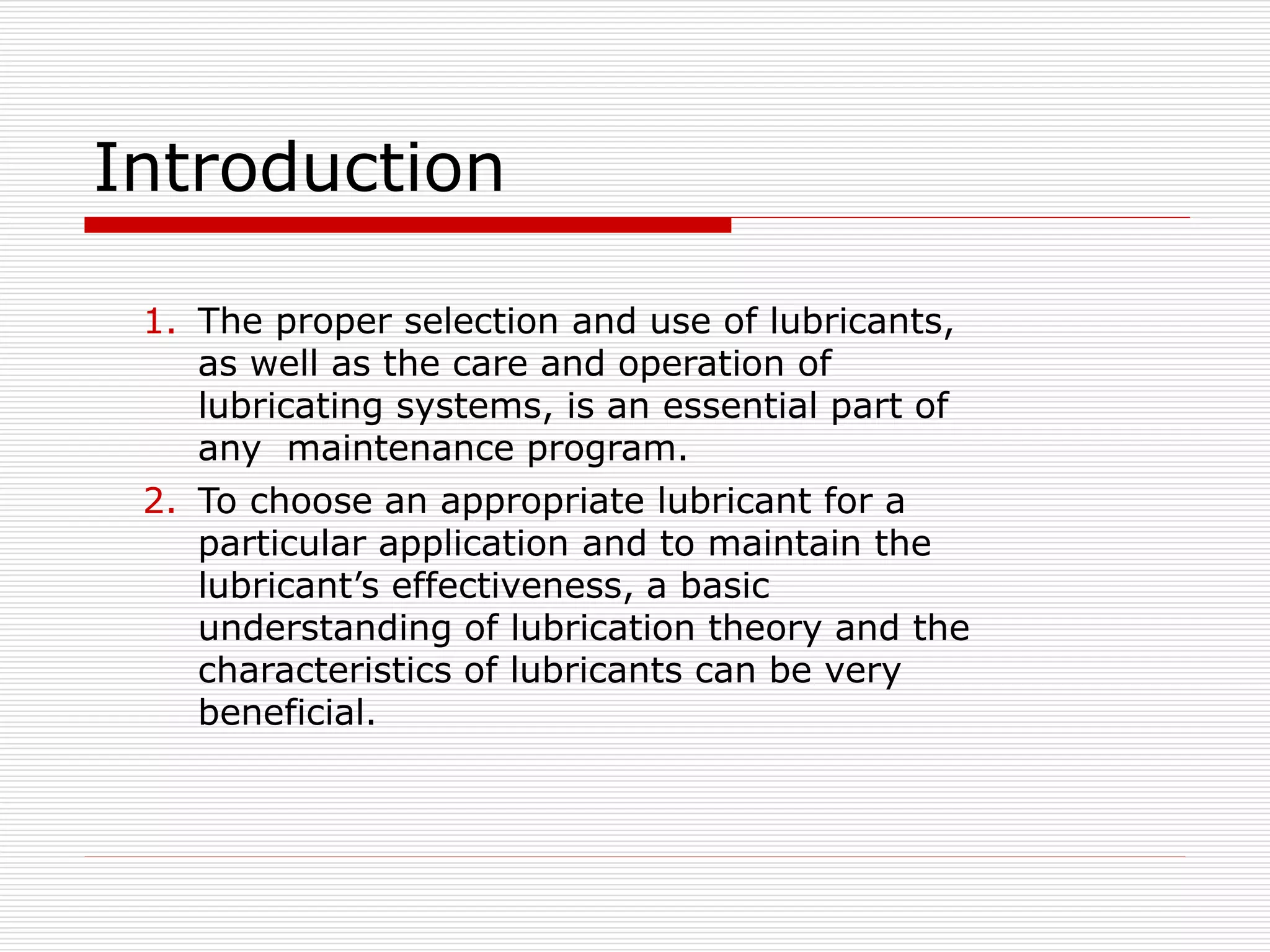 Lubricants for thermal power plants | PPT