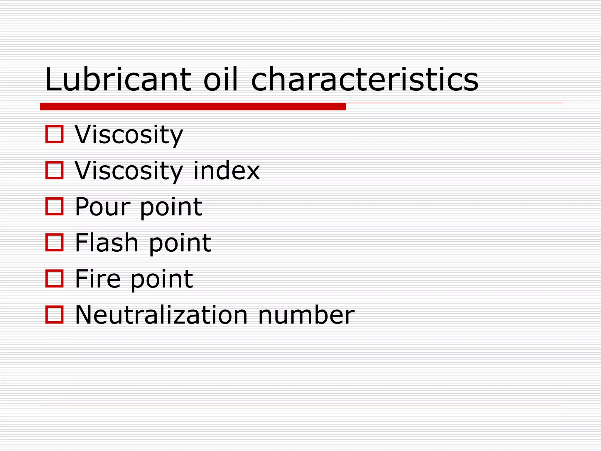 Lubricants for thermal power plants | PPT