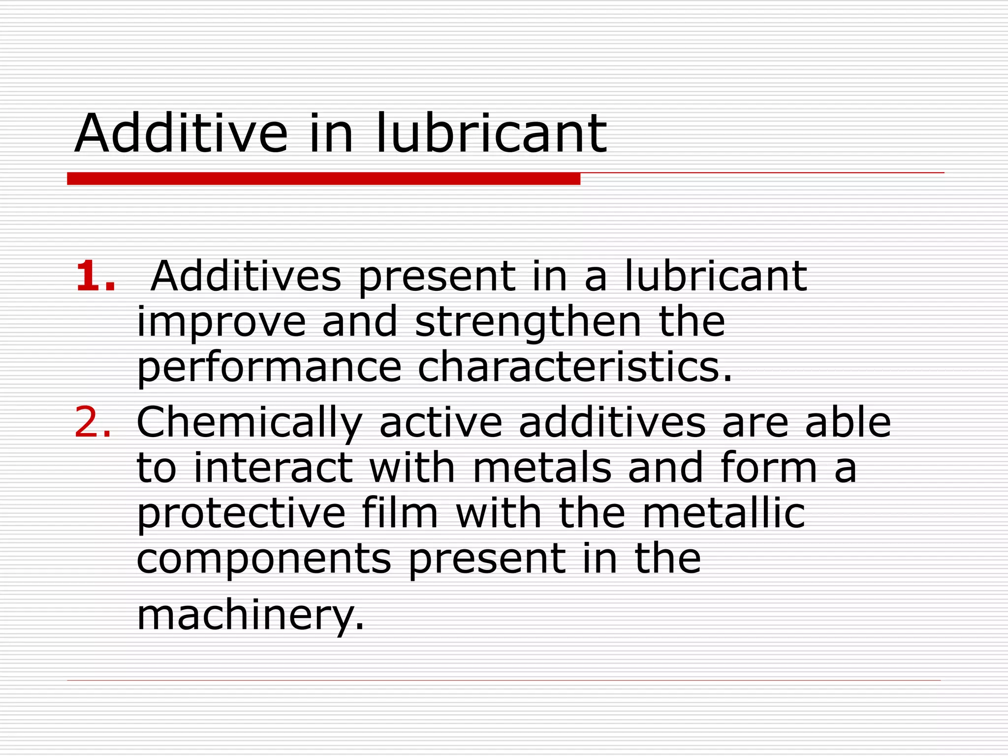 Lubricants for thermal power plants | PPT