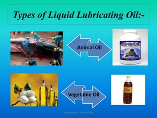 Lubricant | PPTX