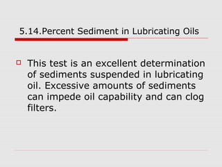Lubricant testing in thermal power plants | PPT