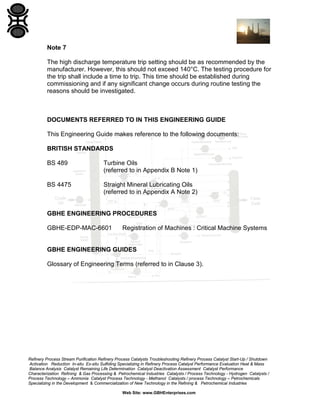 Lubricated Air Compressors - Operating and Maintenance Procedures ...