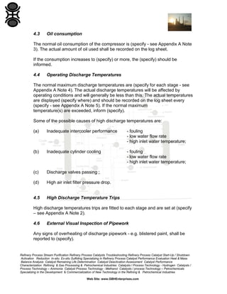 Lubricated Air Compressors - Operating and Maintenance Procedures ...