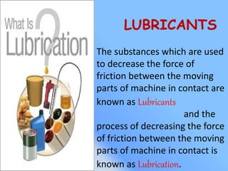 Lubrication | PPT