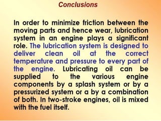 Lubrication | PPT