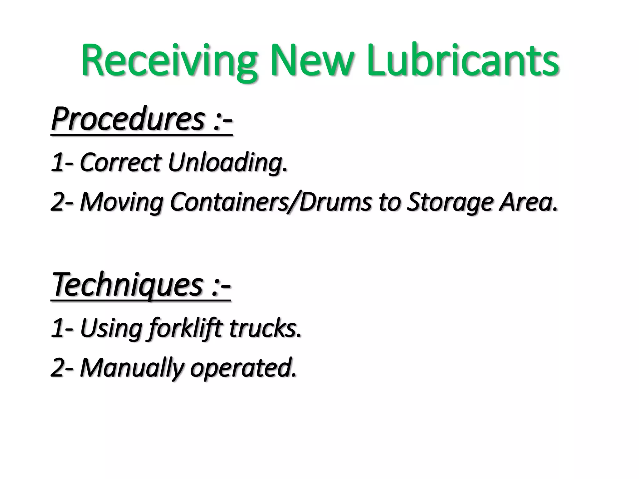 Lubrication | PPTX