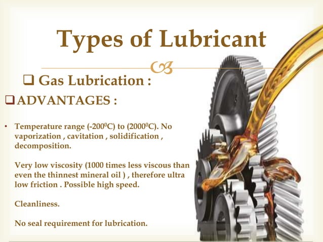 Lubrication | PPTX | Physics | Science