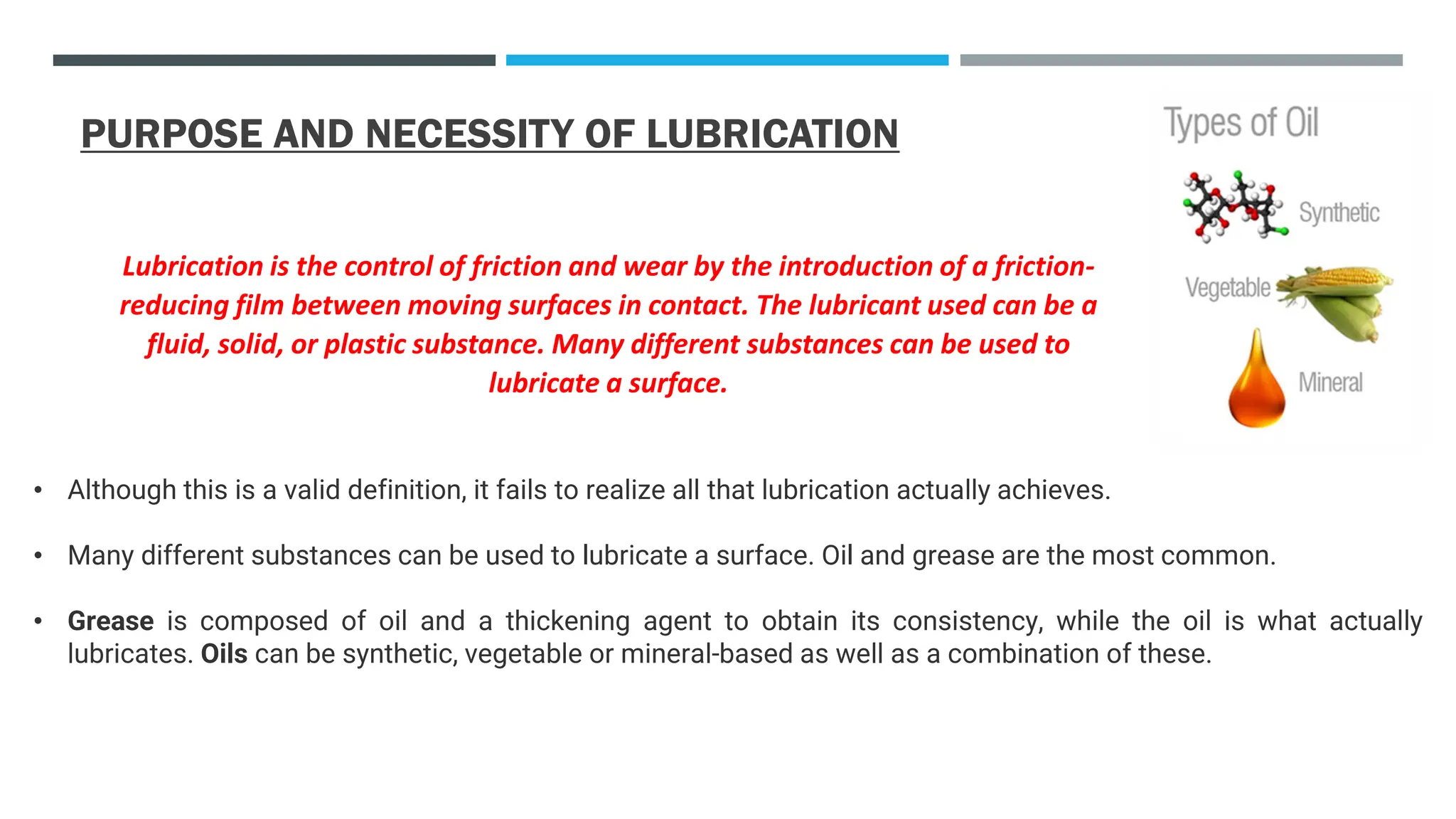 Lubrication and it's types and properties of the libricabt | PDF