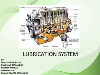 LUBRICATION of IC engines and Cooling of IC engines | PPTX