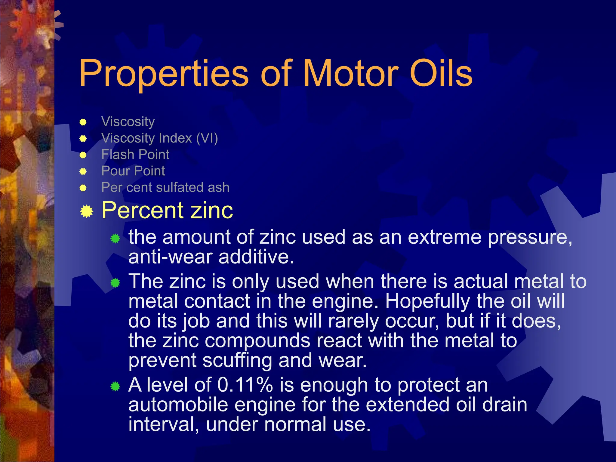 Engine lubricants and lubricating systems.ppt