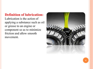 Lubrication and-cooling-system-presentation | PPTX