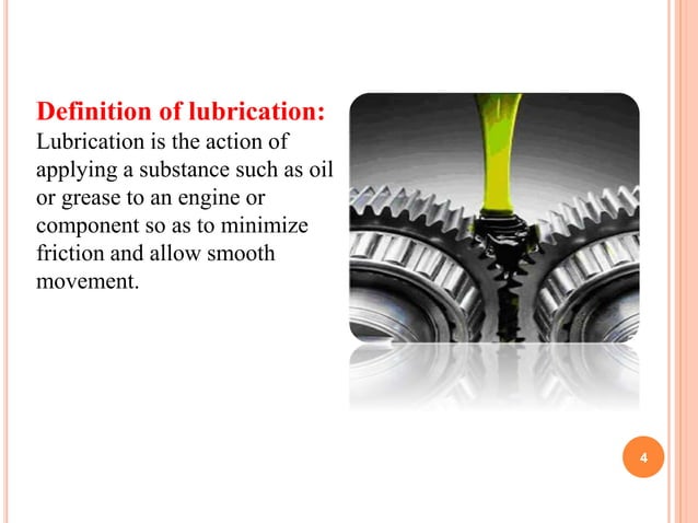 Lubrication and-cooling-system-presentation | PPTX