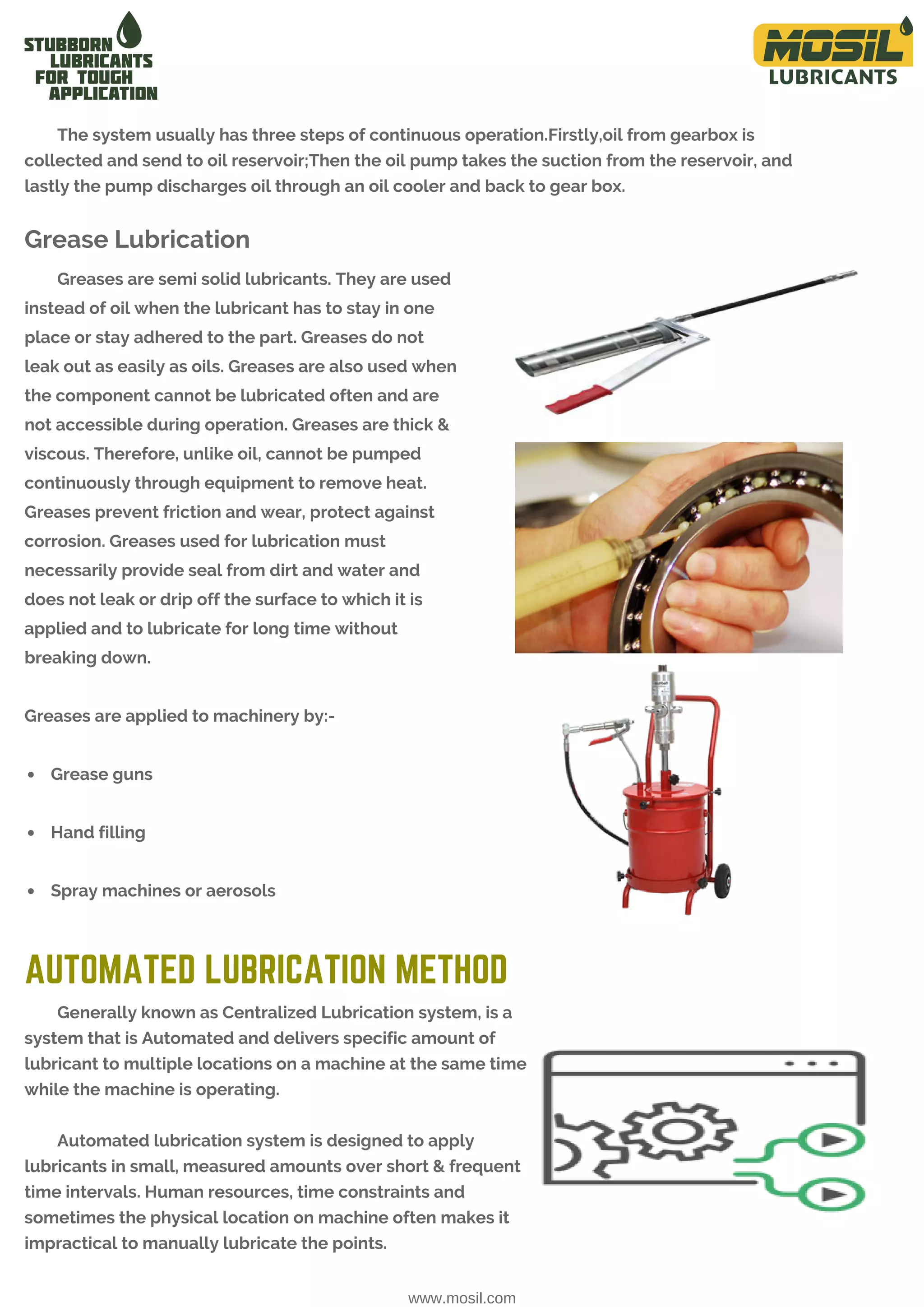Lubrication methods-used-in-industreis | PDF