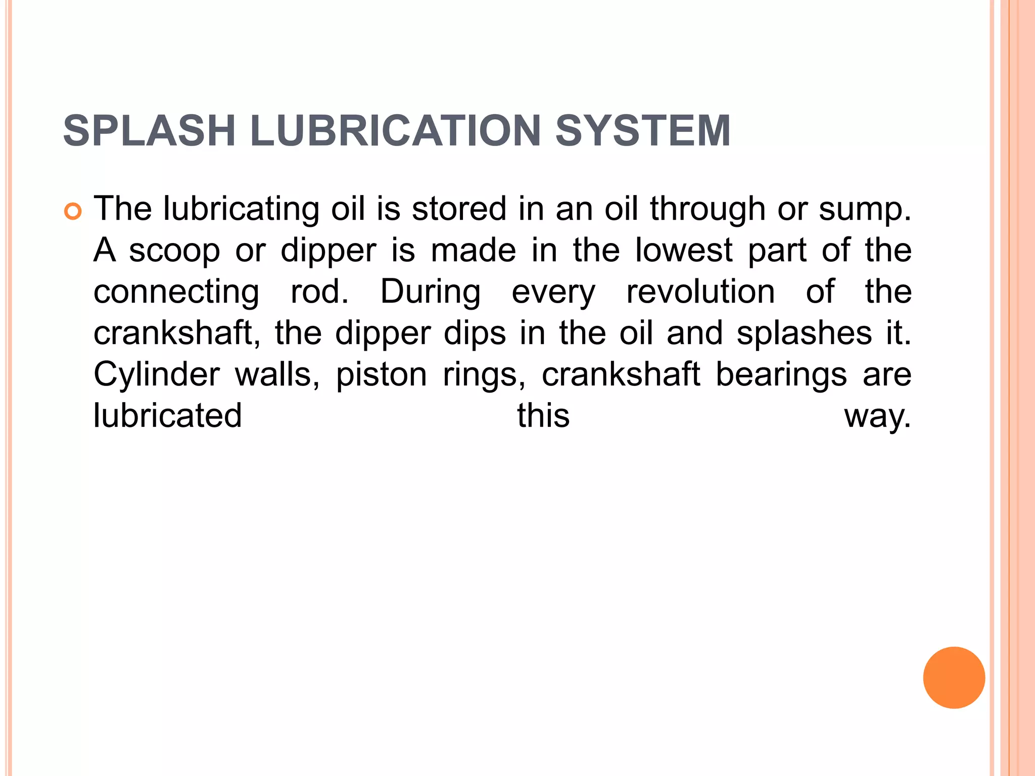 Lubrication and cooling system | PPTX