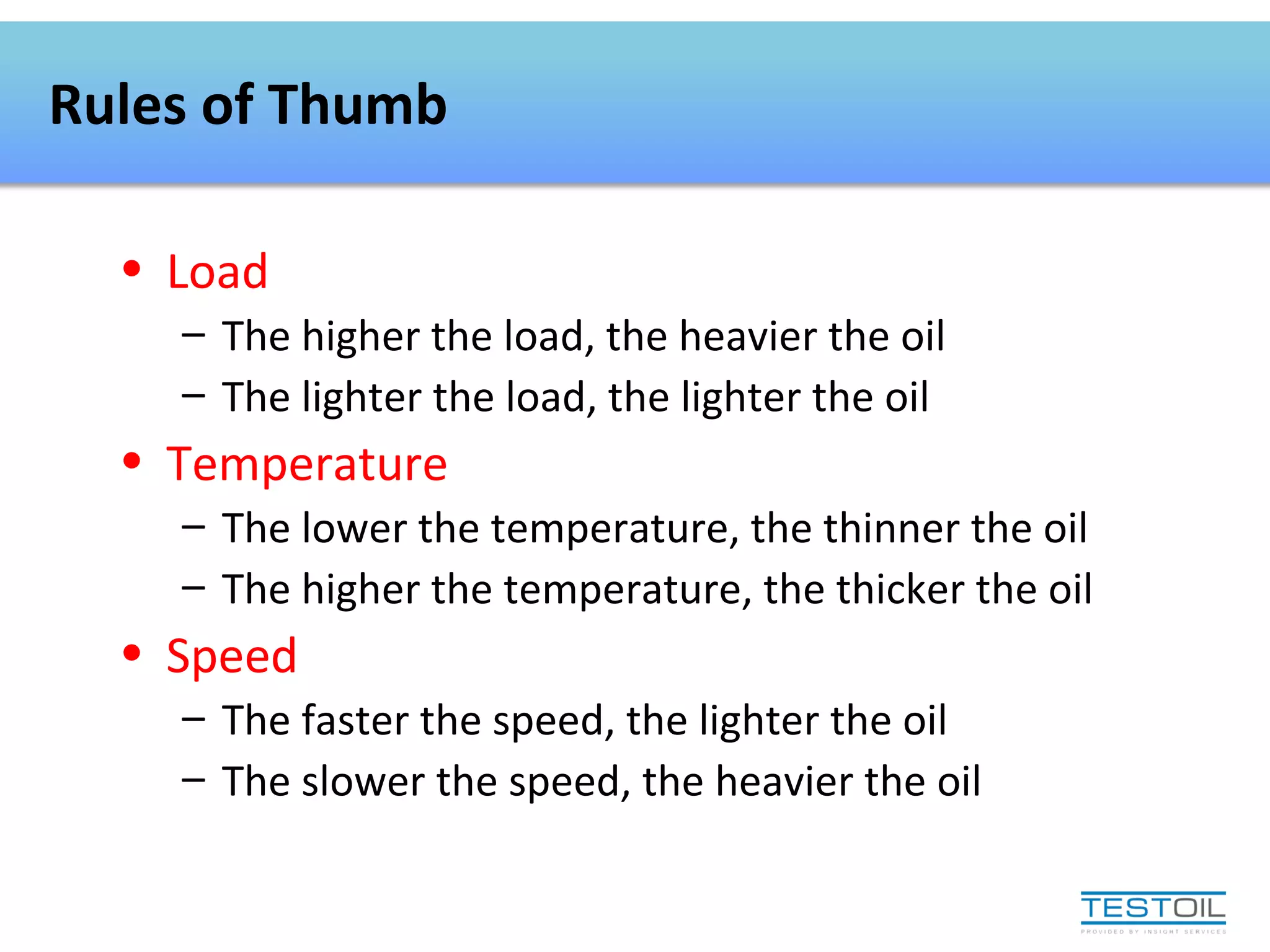Lubrication Fundamentals: Lubricating Oil Basics | PPT