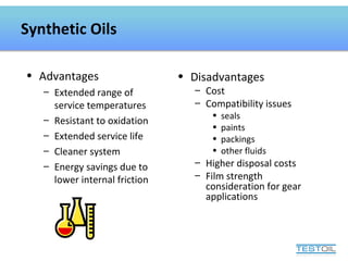 Lubrication Fundamentals: Lubricating Oil Basics | PPT