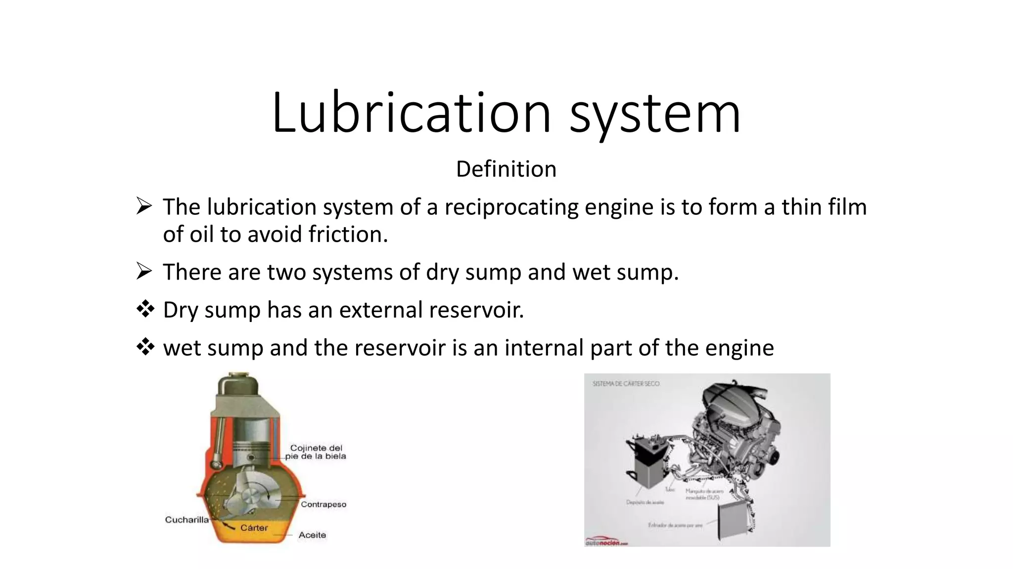 Lubrication system | PPTX