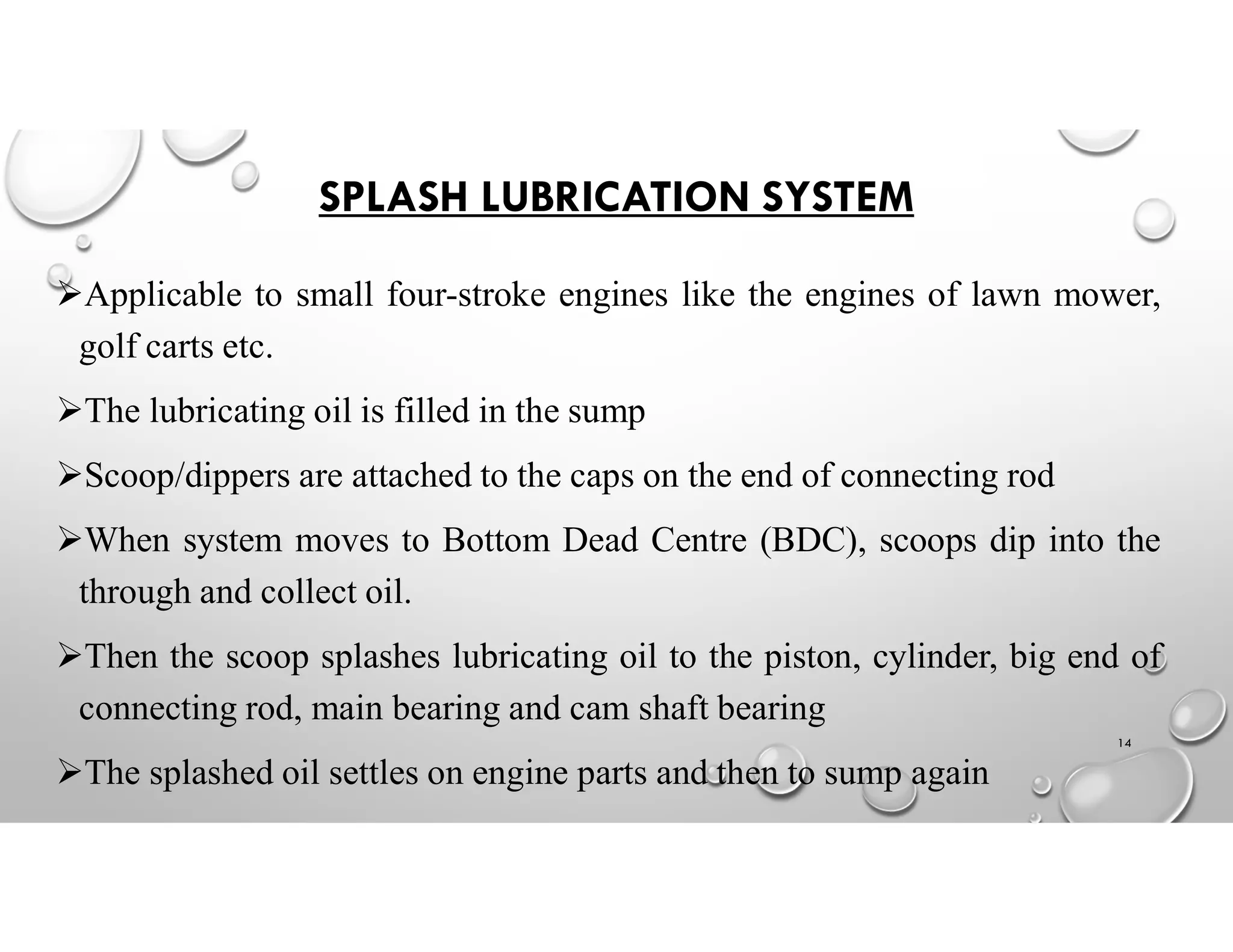 Lubrication system | PDF