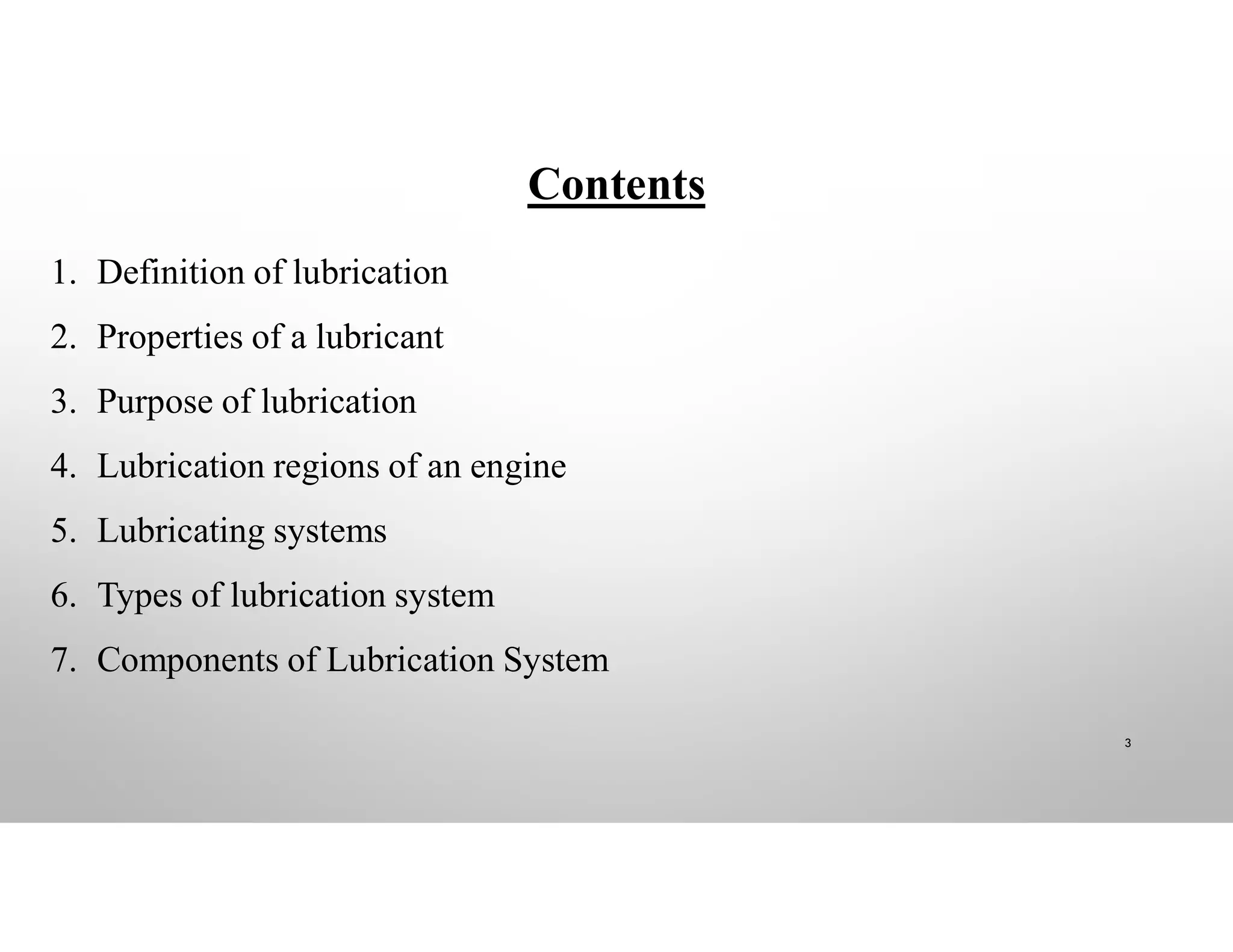 Lubrication system | PDF