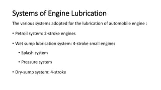 Lubrication system | PDF
