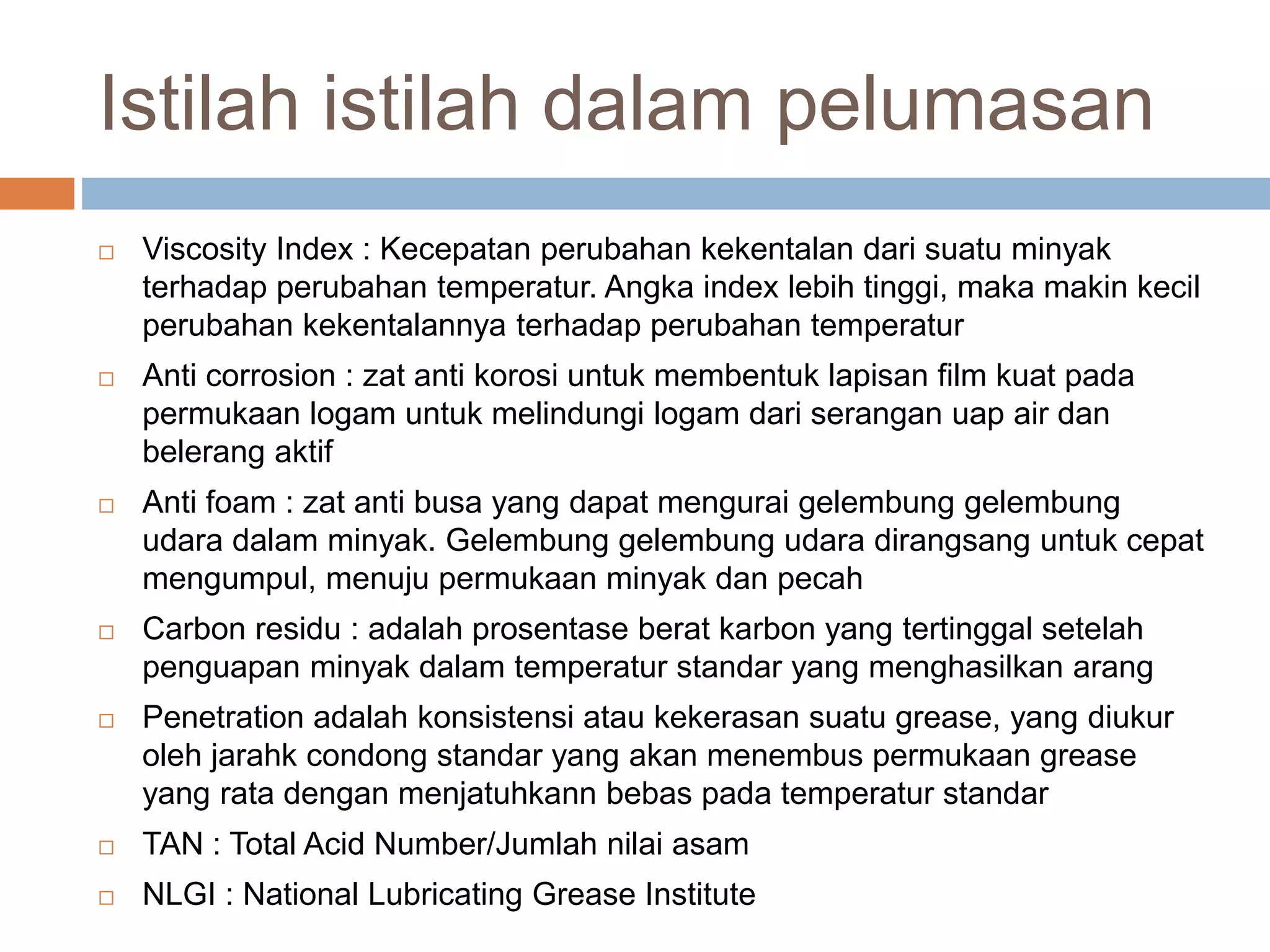 Lubrikasi | PPT