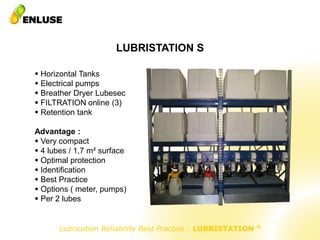 Lubristation - lubrication storage, conditioning and distribution ...