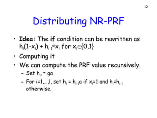 Threshold and Proactive Pseudo-Random Permutations | PPT