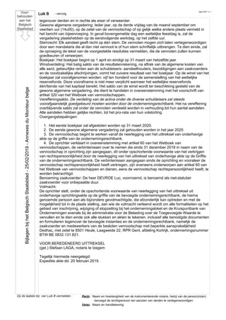 Luc Devroe richt LUDEFOOT op | PDF