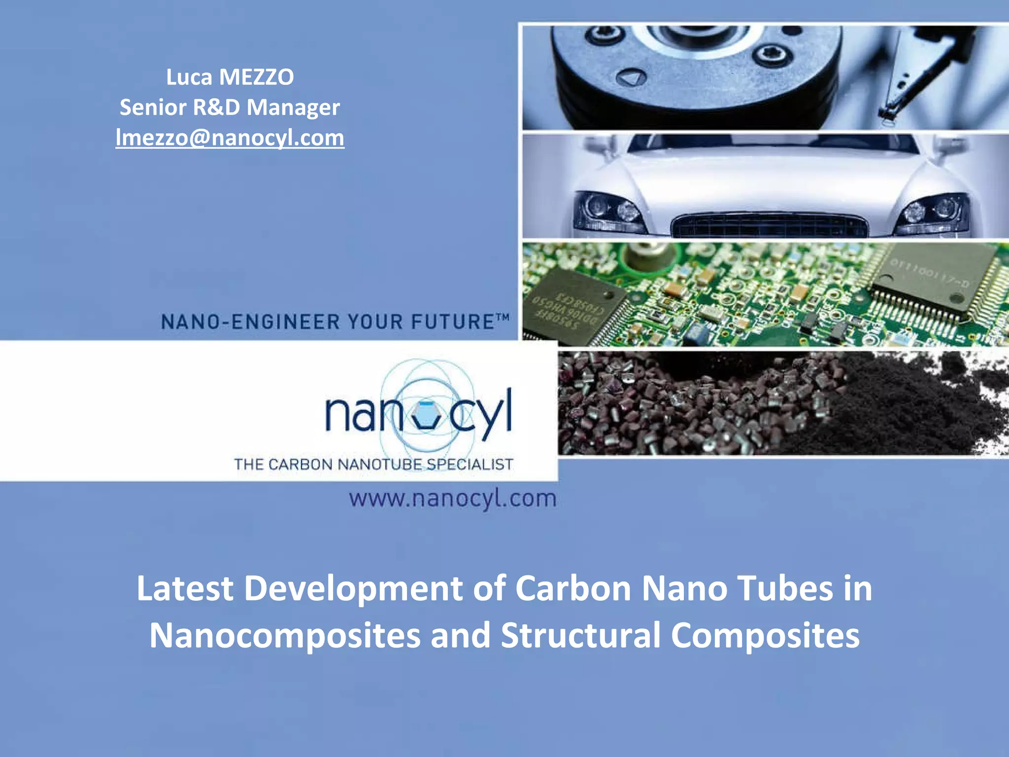 CNT in nanocomposites and structural composites | PPT