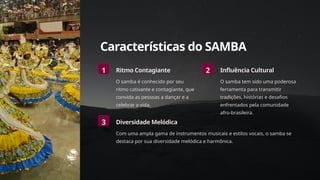 História do Samba: origem, características e gêneros | PPTX