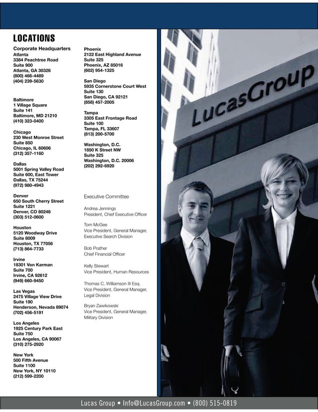 Lucas Group Locations | PDF