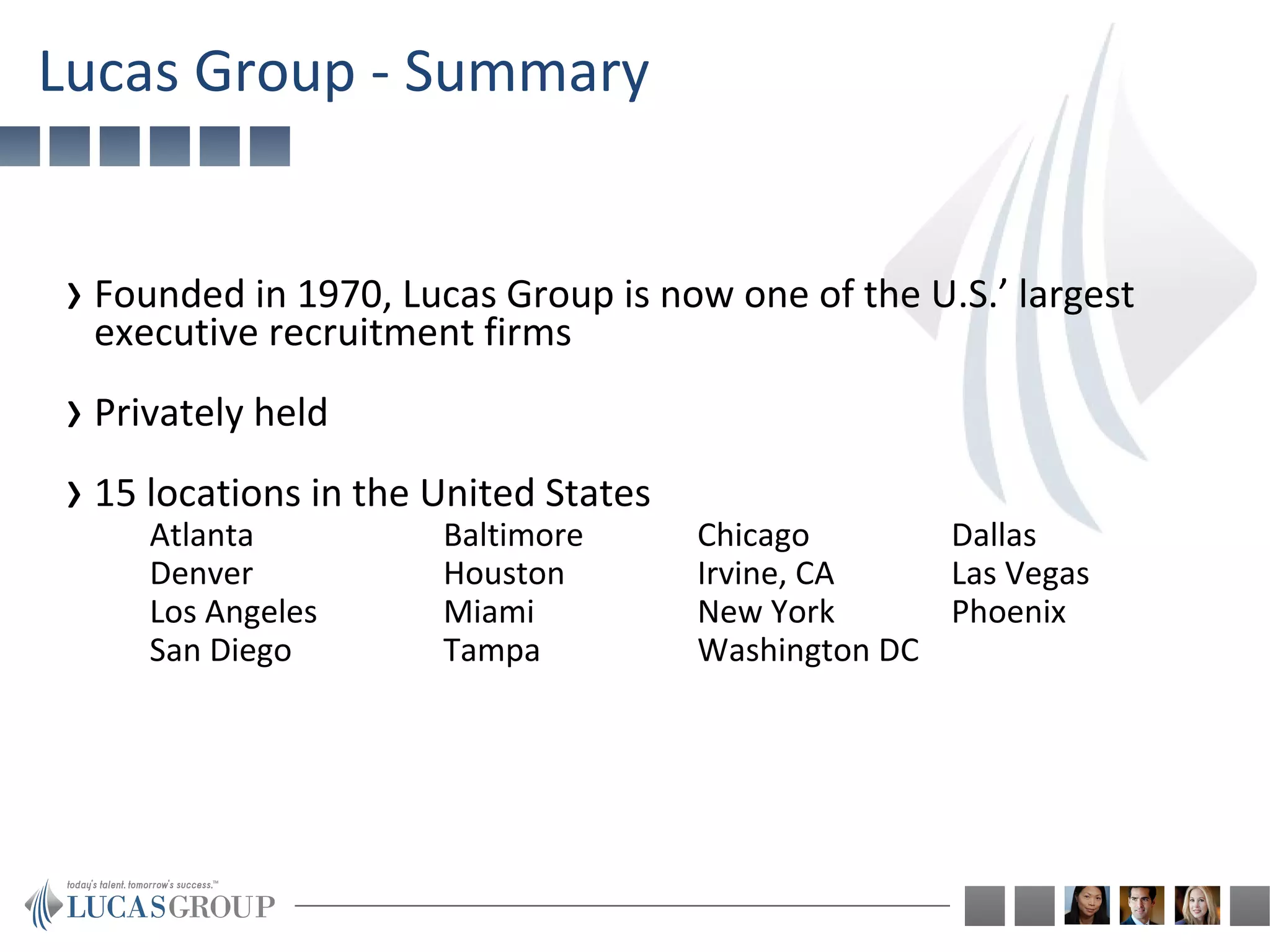 Lucas Group Military | PPT