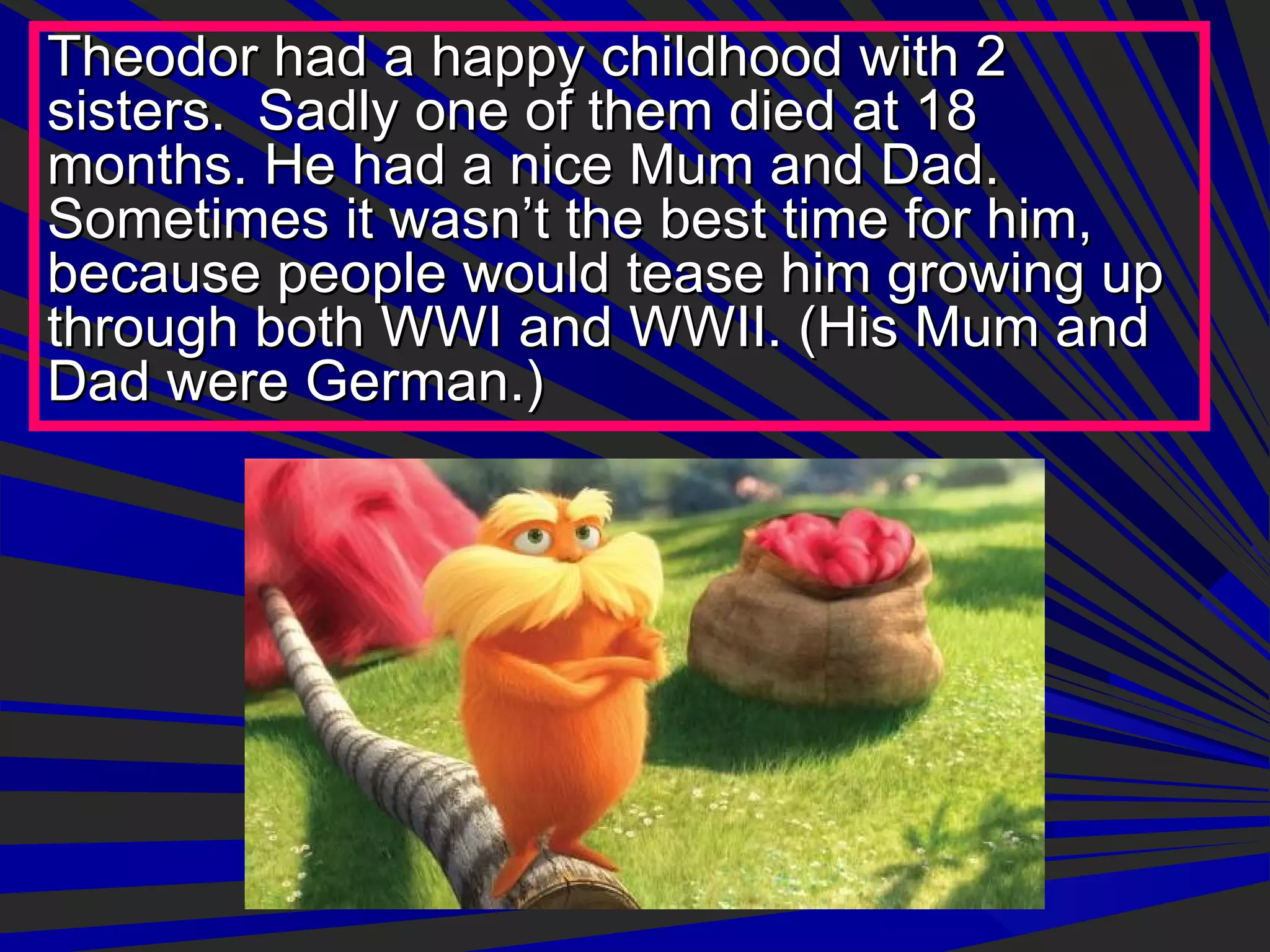 Lucas's Dr Seuss Slide Show | PPT