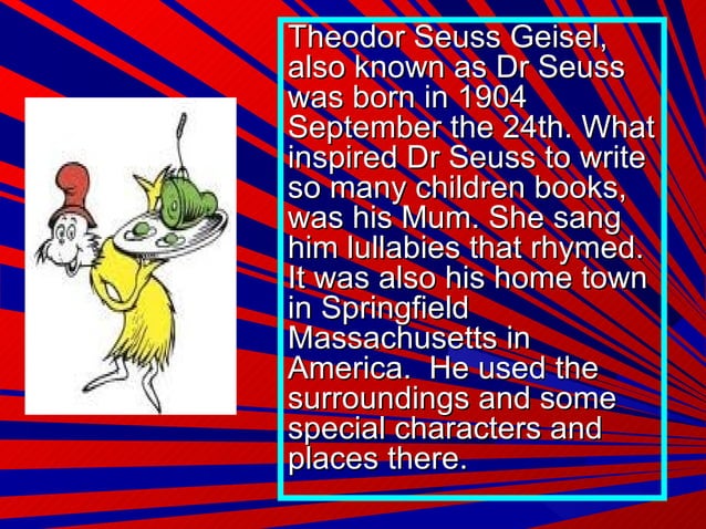 Lucas's Dr Seuss Slide Show | PPT