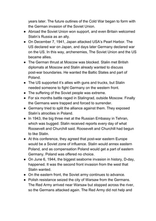 The Cold War-Episode 1 - Vorbeck | PDF