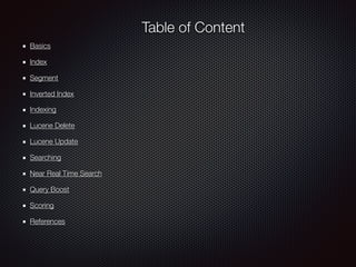 Lucene | PPT