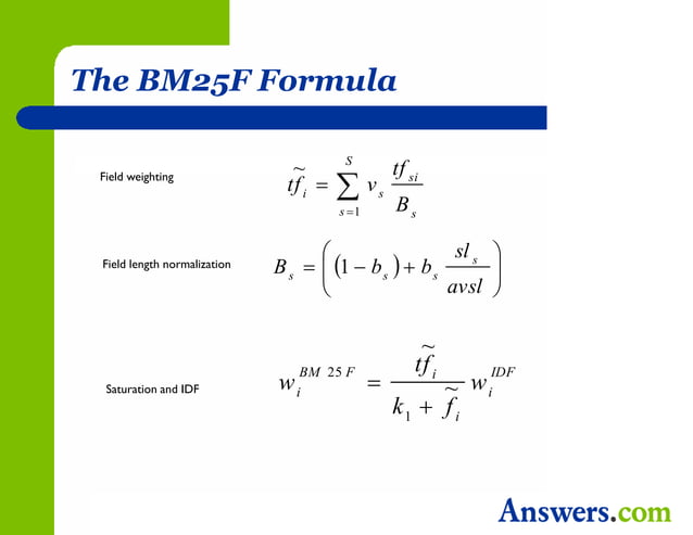 BM25 Scoring for Lucene: From Academia to Industry | PDF