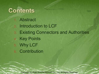 Lucene Connector Framework(Lcf) | PPT