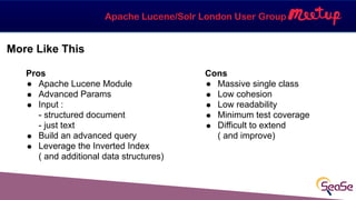 How the Lucene More Like This Works | PPT