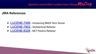 How the Lucene More Like This Works | PPT
