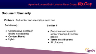 How the Lucene More Like This Works | PPT